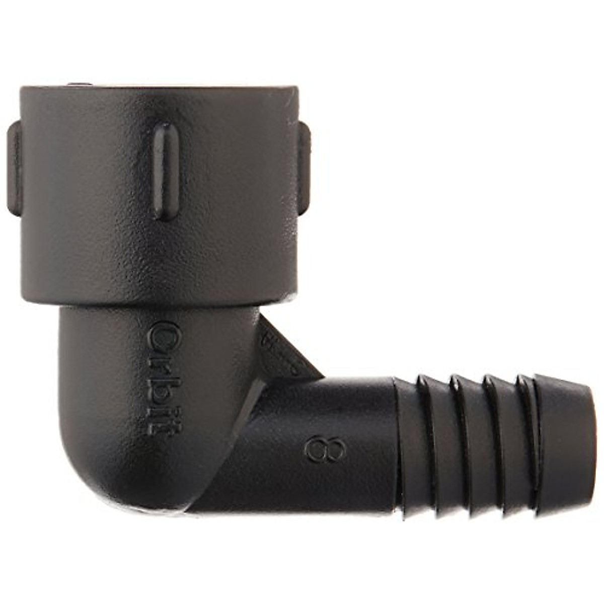 Orbit WaterMaster Underground 37259 Riser Flex Fitting, 1/2-Inch Female by Barb 90-Degree Elbow