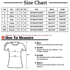 DASAYO Women Plus Size Tshirts Tops Crew Neck Solid Half Sleeve Shirt Tunic Comfy Casual Summer Plain Loose Blouse T Shirts