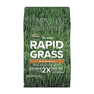 Scotts Turf Builder Rapid Grass Bermudagrass - Combination Seed and Fertilizer, 4 lbs, Covers Up to 5,000 sq. ft.