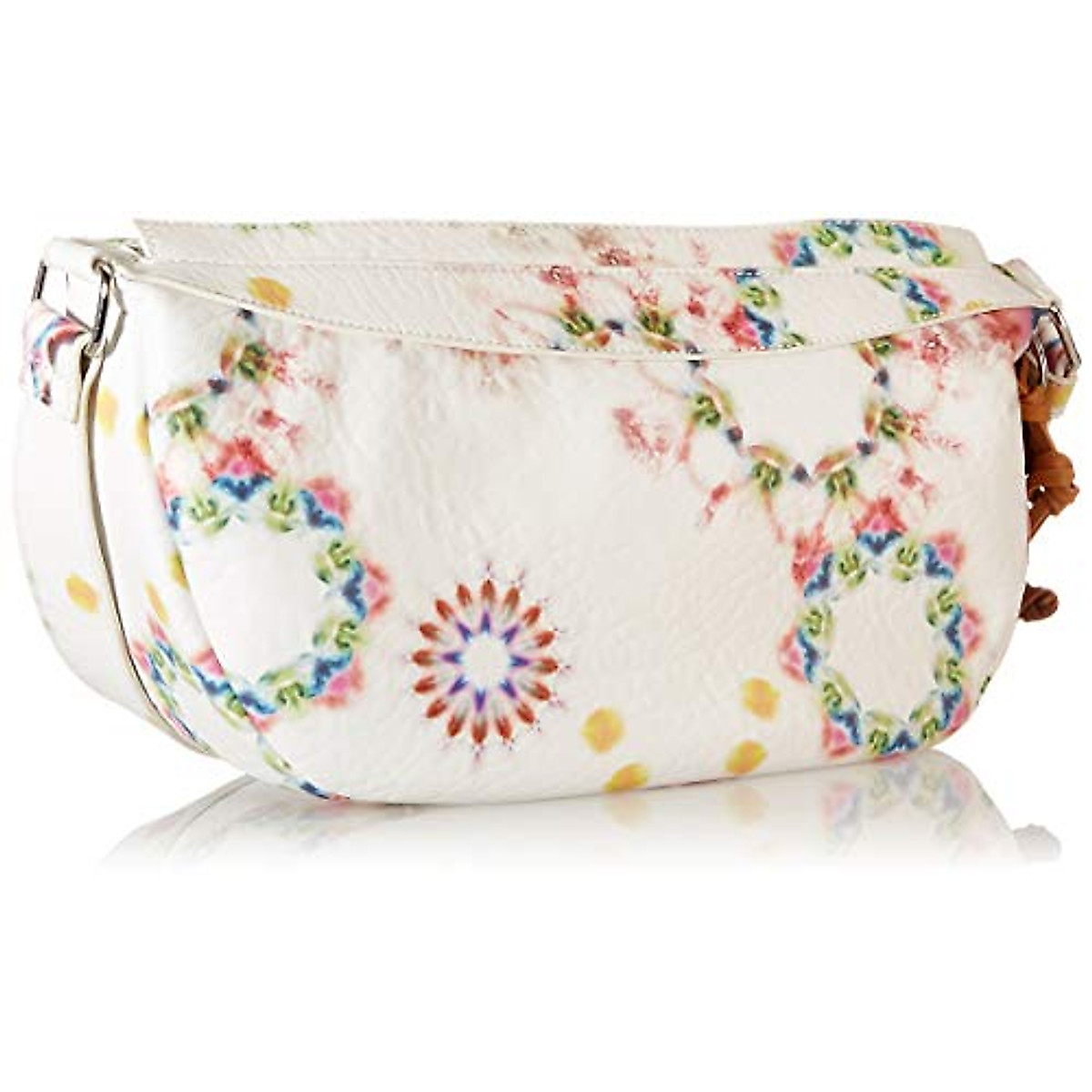 Desigual Women's PU Shoulder Bag, White, U