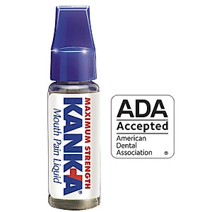 Blistex Kanka Mouth Pain Liquid, Professional Strength , .33 Fluid Ounces