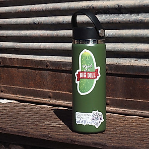 Kind of a Big Dill Pickle Sticker, Funny Stickers for Hydroflask, Pickleball Funny Quote Decals for Laptop, Kind of a Big Deal Meme Stickers