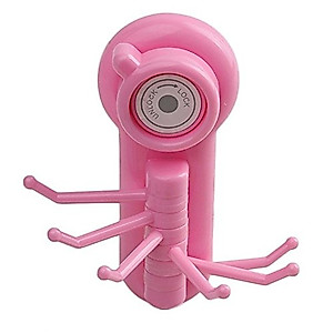HandmadeTHshop Strong Vacuum Wall Sucker six Claw Hooks Home Kitchen Bathroom Living Storage Debris Organizer Wall Accessorie (Pink)