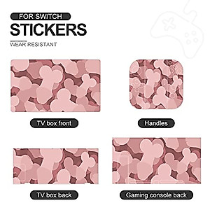 Camouflage Penis Full Wrap Skin Protective Film Sticker Cover Compatible with Switch Console Games and Lite
