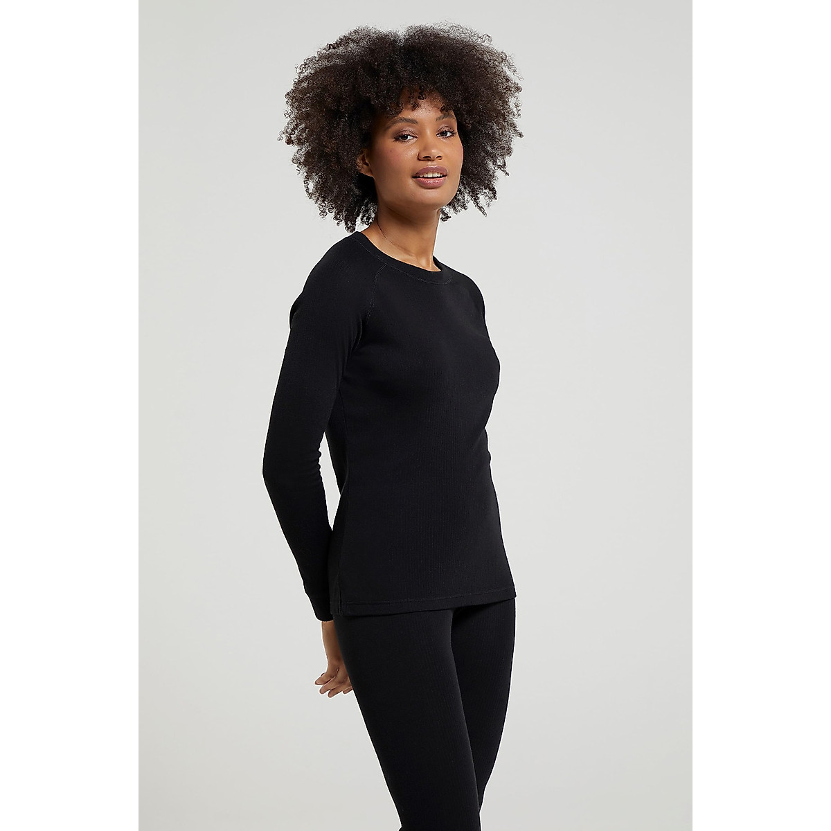 Mountain Warehouse Talus Womens Thermal Top Black 8