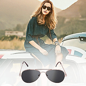 VCXN Rearview Spy Sunglasses,UV Glasess Rear View Eyeglasses for Cyclists,Commuters,Rowers,Bikers, Black, Large