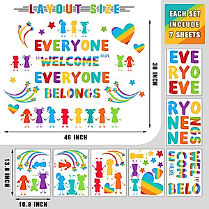 Yinder Kids Wall Decals Classroom Decals Playroom Wall Decor Wall Decals Daycare Decals Motivational Wall Decals Positive Saying Sticker Splatter Wall Sticker for Kids Bedroom Nursery