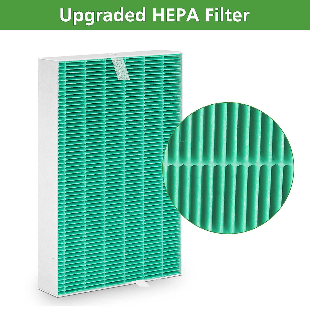 isinlive Upgraded HPA300 HEPA Filter R, HRF-R3 for Honeywell HPA300 Series, HPA300, HPA304, HPA8350, HPA300VP, HPA3300b, HPA5300
