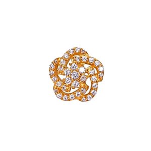 Unique Nose Stud Indian Nose Ring Gold Nose Stud Indian Nose Stud Crock Screw Nose Stud Sterling Silver Nose Stud White Diamond Nose Stud