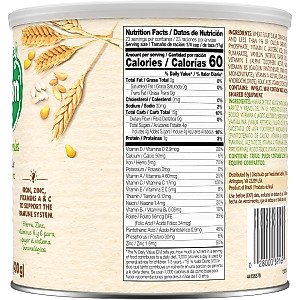 Nestle Nestum Junior Cereal, 3 Cereals - Wheat, Corn & Rice, Made for Toddlers 12 Months, 14.1 OZ Canister (Pack of 3)