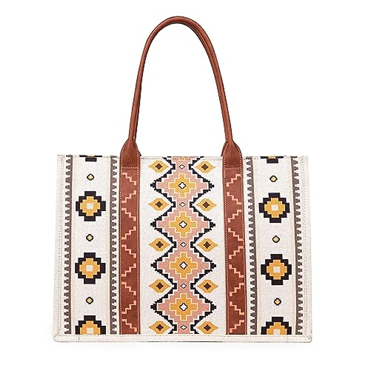 Wrangler Tote Bag for Women Aztec Handbags Western Purses for Women ZSY-FBA3-WG2202-8119CF