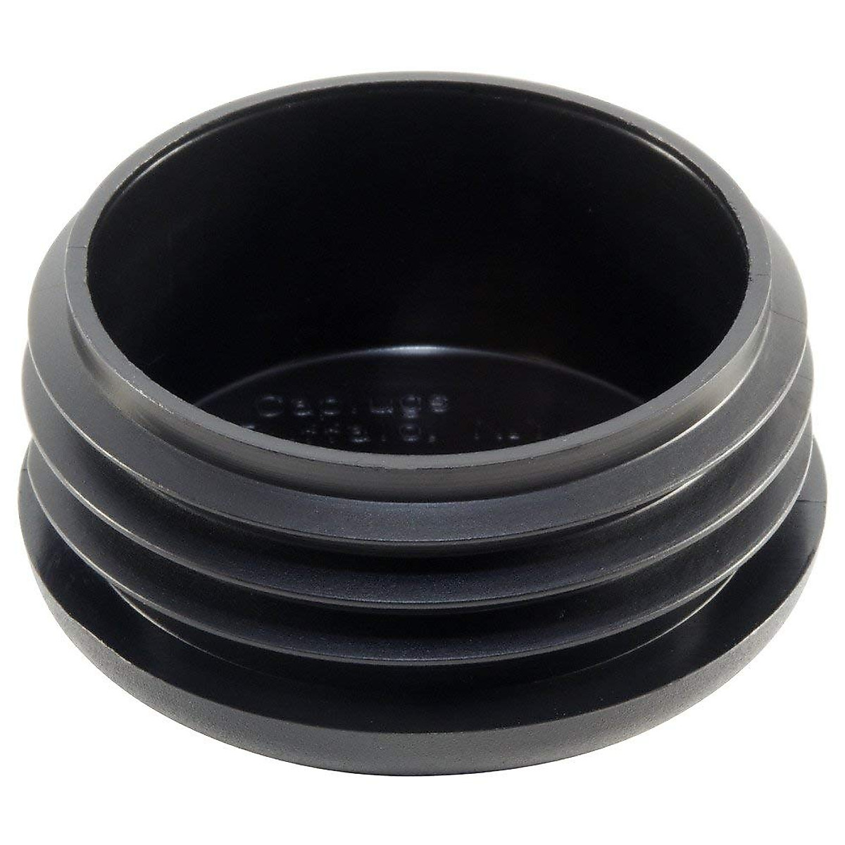 Caplugs CCF-1 1/2-10-14 – CCF Series – Plugs for Round Tubing, 300 Pack, to Fit Round Tube Size OD 1.50" x 0.52" L, Low-Density Polyethylene (PE-LD), Black, Wall Thickness 10-14 Ga. (99191822)