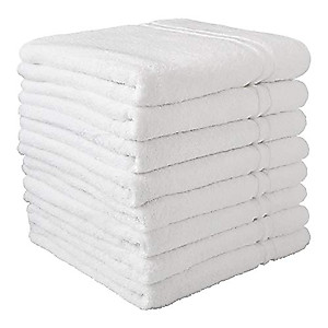Member's Mark Commercial Hospitality Wash Cloth, White, Set of 24