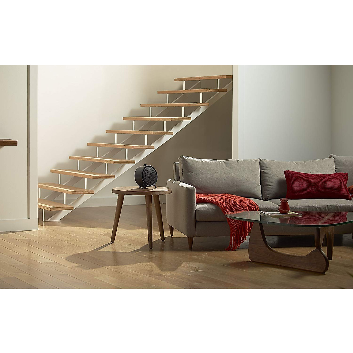 Honeywell UberHeat Ceramic Heater for Powerful Personal Heating in Small Spaces, Black - HCE200B