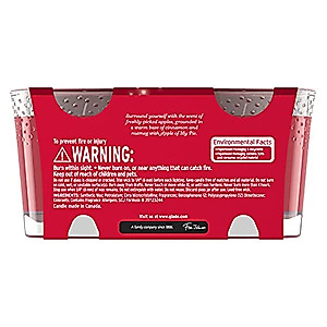 Glade Jar Candles, Fragrance Candles Infused with Essential Oils, Air Freshener Candles, 4 Candles 3.4 Oz (Apple of My Pie)