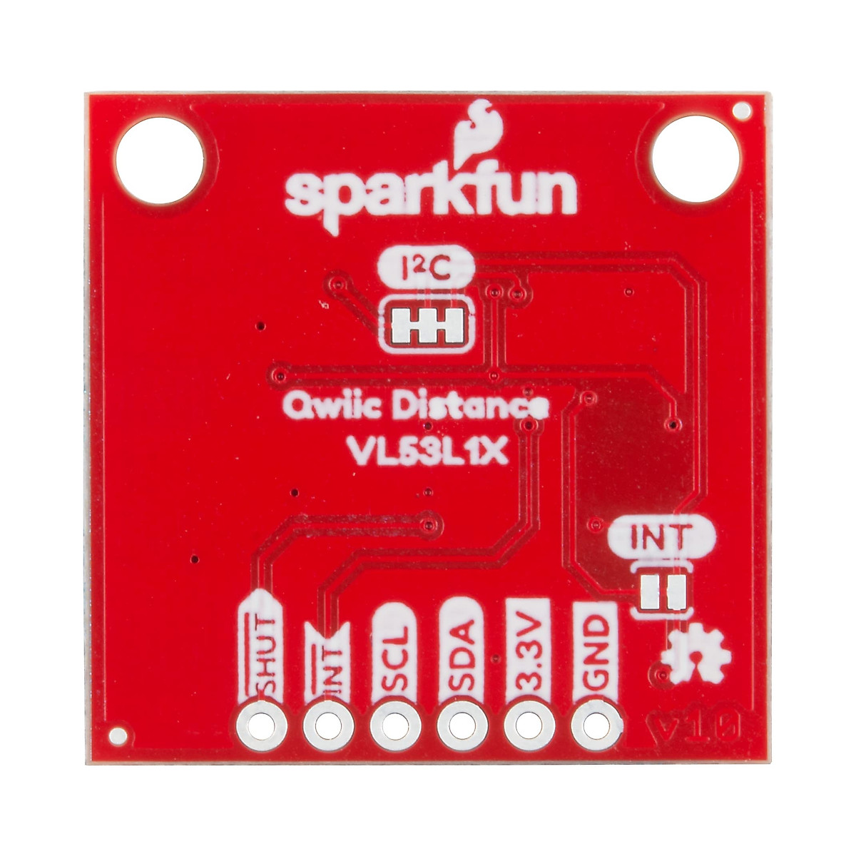 SparkFun Distance Sensor Breakout - 4 Meter, VL53L1X - (Qwiic) - Next Generation ToF Sensor Module - Operating Voltage 2.6V - 3.5V - 1mm Precision - +/-5mm Accuracy - Minimum Read Distance 4cm