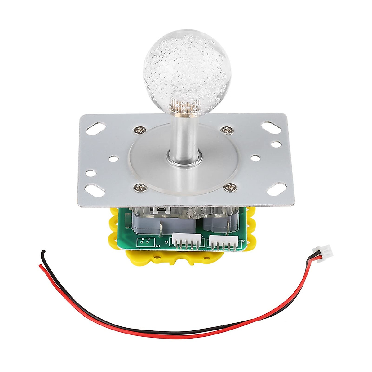 LED Illuminated Joystick,LED Colorful Illuminated Game Joystick Switchable from 4 to 8 Way for Game for Game Video Game Arcad