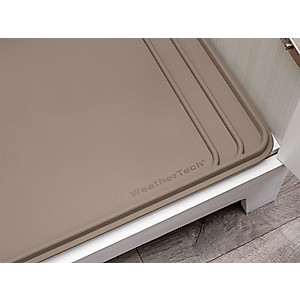 WeatherTech SinkMat – Waterproof Under Sink Liner Mat for Kitchen Bathroom – 28” x 19” Inches - Durable, Flexible Tray – Home undersink Organizer Must Haves, Tan
