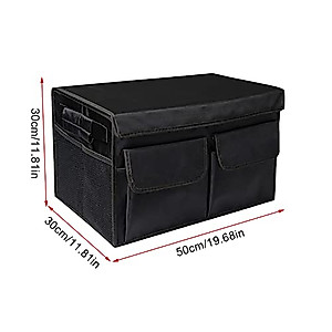 ZBOYZ Car Storage Organizer Large Capacity Multiuse Tools Storage Bag Car Trunk Organizer Folding for Emergency Trunk Organizer