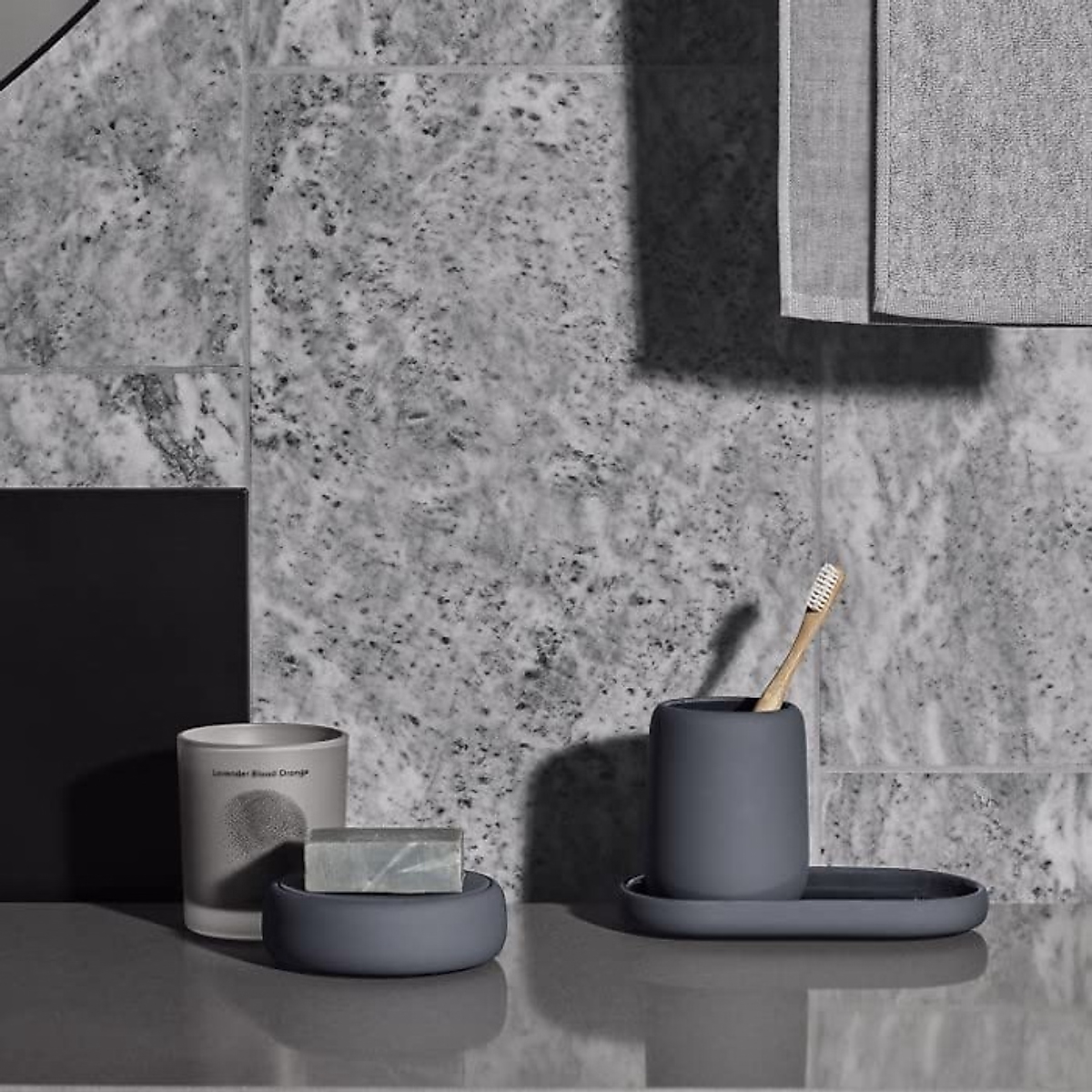 blomus SONO Bathroom Tumbler - Moonbeam (cream)