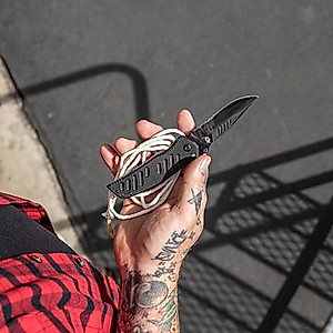 Gerber Gear Swagger Knife, Serrated Edge, Drop Point [31-000594]