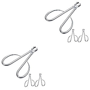 Multitools 2pcs Pine Nut Clip Mini Tools Multipurpose Tool Mini Multi Tool Chestnut Peeler Daily Nut Opener Portable Nut Opener Nut Accessories Daily Nuts Seafood