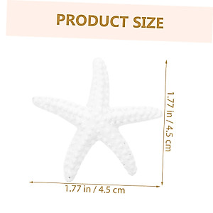 60 Pcs Ornaments Delicate Star Pendant Resin Star Pendant Resin Wall Decoration Decorative Sea Star DIY Resin Wall Art Craft Wall Sea Star Decorations DIY Home Decor