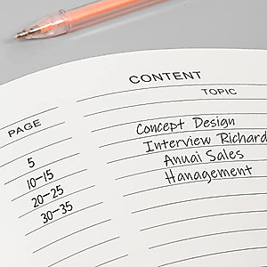 KaiRuiYing Lined Journal Notebook with Pen Holder, 320 Pages Journals for Writing A5 Notebooks College Ruled for School/Office, PU Leather Journal for Men/Women, 100 Gsm Paper Thick Journal