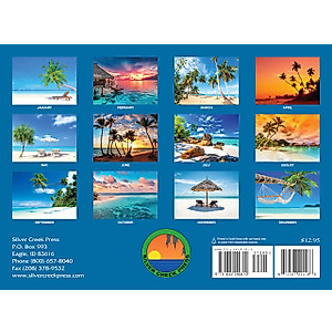 2024 Beaches & Sunsets Wall Calendar