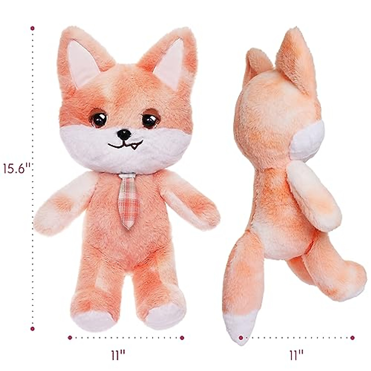 owawa cute Series 15'' Plush Toy, Soft and Fluffy Preschool Stuffed Animals, Suitable for Easter, Christmas, Birthday Gifts...Fox