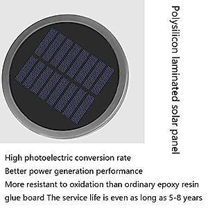Kangl Solar Energy Saving Lamp Super Bright Lawn Street Light,Waterproof Home Garden Villa Courtyard LED Landscape Fixtures,for Trees Christmas Wedding Party Decor (Warm White)