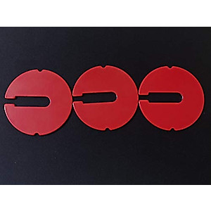 Table Inserts (Pack of 3) for 14" Band saws or Scroll saws,Diameter: 2.5 in, Thickness: 0.1 in.(Please make sure this is your size)