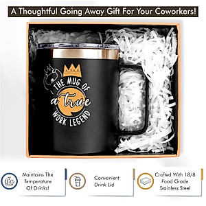 ATP Method Farewell Gifts for Coworkers - Going Away Gift for Coworker - Black