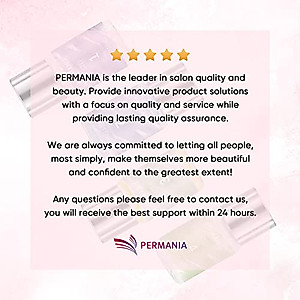 PERMANIA Lash Lift Kit, Brows Lamination Kit, Eyelash Perm Salon Quality, Keep Lashes Curling and Instant Fuller Eyebrows for 8 Weeks