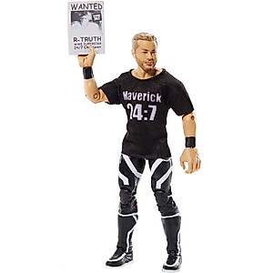 WWE Drake Maverick Elite Series #78 Deluxe Action Figure with Realistic Facial Detailing, Iconic Ring Gear & Accessories