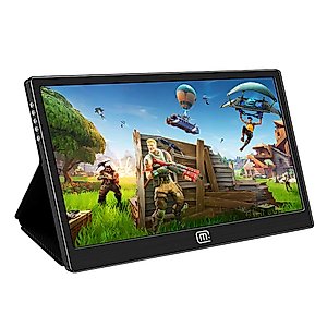 Portable Gaming Monitor for Nintendo Switch,13.3 Inch 1080p IPS Display,HDR USB C/Hdmi Video Input with Stand Case,Compatible with PS4 Xbox One and MacBook Matebook Surface Laptop Pc and More