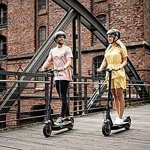 Segway Ninebot MAX G30P Electric Kick Scooter- 350W Motor, 40 Miles Long-Range & 18.6 MPH, 10" Pneumatic Tire, Dual Brakes, W. Capacity 220 lbs, Commuter Electric Scooter for Adults&Teens