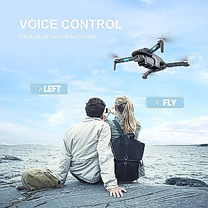 4DRC F12 GPS Drone with camera for Adults 4K 5G wifi FPV Live Video HD Camera,RC Quadcopter for Kids beginners with Brushless Motor, Return Home, GPS Follow Me, Carrying Case,2 Battery