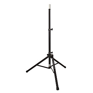 Ultimate Support TS-80B Original Series Aluminum Tripod Speaker Stand with Integrated Speaker Adapter