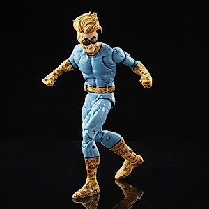 Marvel Hasbro Legends Series Speedball Classic Comics Action Figure 6-inch Collectible Toy, 1 Build-A-Figure Part