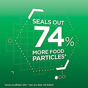 Super POLIGRIP Denture Adhesive Cream Ultra Fresh 2.40 oz (Pack of 6)