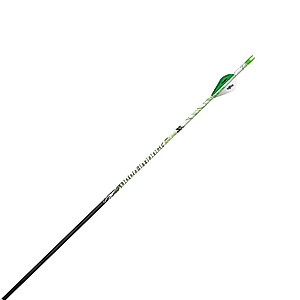 Black Eagle Deep Impact Fletched Arrows - 6-Pack-300 Spine-.001 +/-