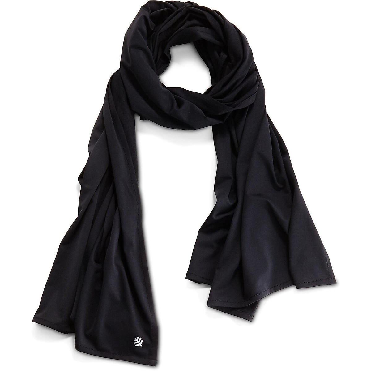 Coolibar UPF 50+ Women's Bhakti Sun Shawl - Sun Protective (One Size- Black)