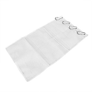 TOPINCN 6 Pockets Bath Toy Organizer Mesh Wall Hanging Shower Bag Quick Dry Home Bathroom Storage Holder