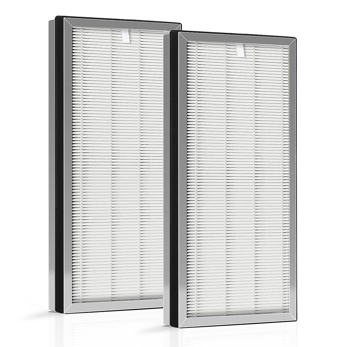LOSKLENO 40 Replacement Filter H13 HEPA 40 Filter Compatible with 40 Air Purifier 3-in-1 H13 True HEPA Composite Filtration with Fine Pre-filter and Activated Carbon Filter 2 Pack 40 Filter