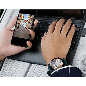 Mens Smart Watch IP68 Waterproof, Health Monitor, Smart Clock Fitness Sports, Multifunctional Smart Watch for Women Men