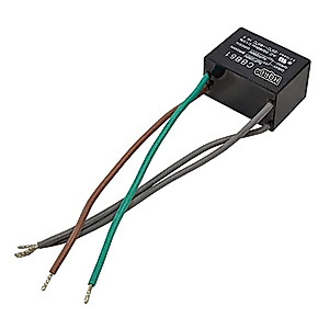HQRP Ceiling Fan Capacitor CBB61 5uf+5uf 4-Wire