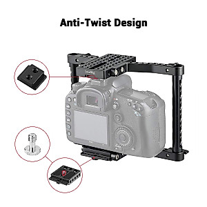 SMALLRIG VersaFrame DSLR Camera Medium Cage for Canon/for Nikon/for Sony – 1584
