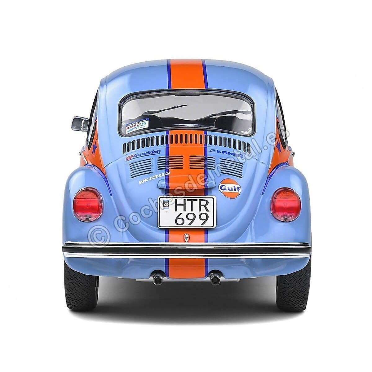 solido S1800517 1:18 2019 Volkswagen Beetle 1303 Rallye Colds Balls Collectible Miniature car, Multi