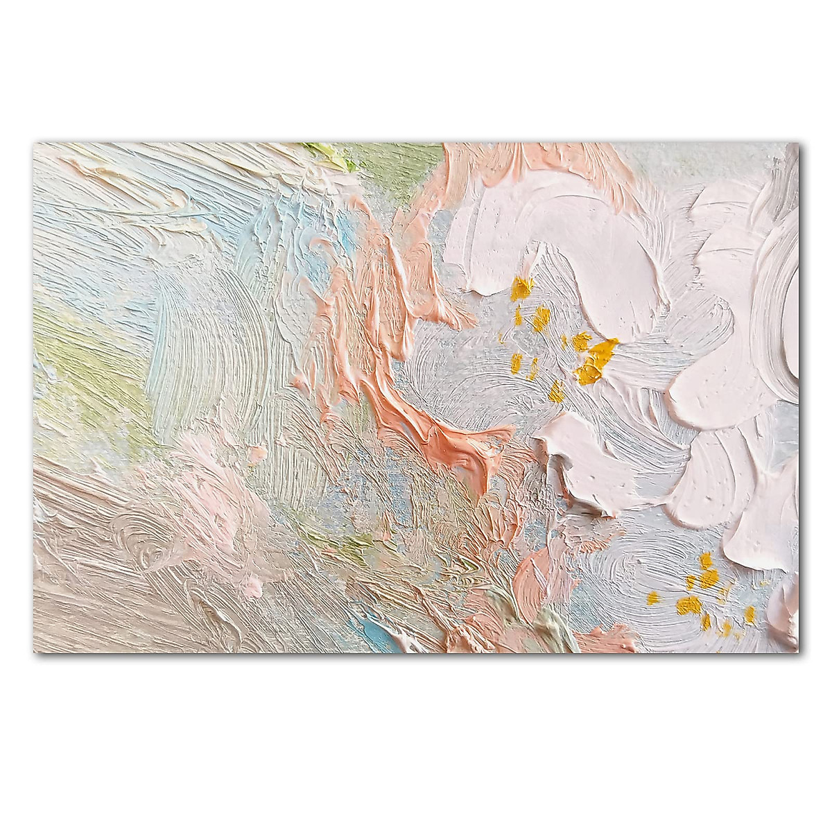 Spreefdian Abstract Painting Wall Art 16x24inch, Frameless Canvas Print for Living Room, Premium Quality, Home Decor Idea, Durable, Fade-Resistant, Office, Bedroom, Kitchen